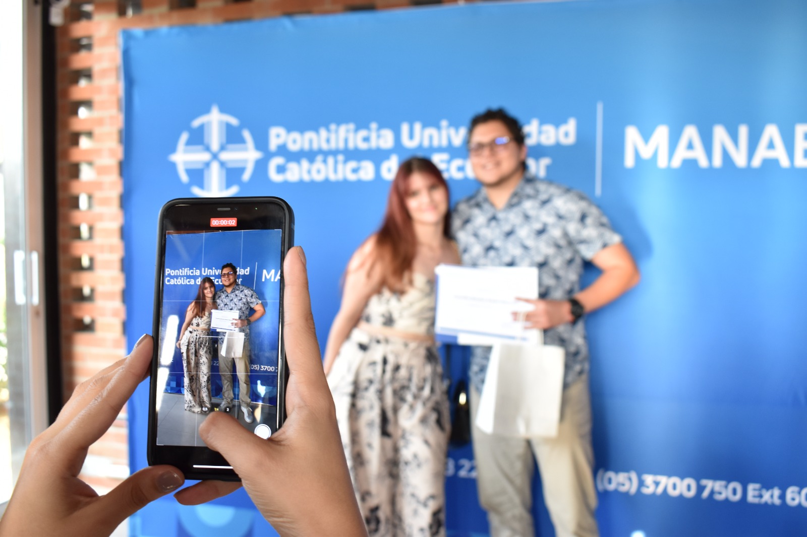 PUCE Manabí entregó 80 becas académicas - Conexion PUCE