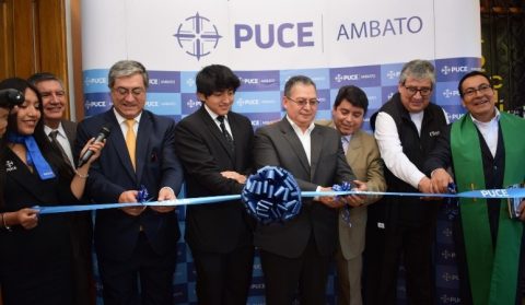 PUCE Ambato inauguró nuevas oficinas en Latacunga y Riobamba - Conexion PUCE